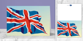 VE Day Union Jack Greeting Card | Twinkl Party - Twinkl