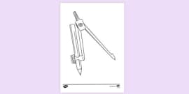 FREE! - Compass Colouring Sheets | Colouring Pages - Twinkl