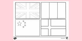 European Flags Colouring Pages (teacher made) - Twinkl