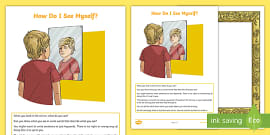 What Do I See? Worksheet / Worksheet (Teacher-Made) - Twinkl