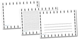 FREE! - Simple Blank Man at Podium Border | Page Borders | Twinkl