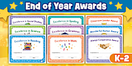 End of School Year Frog-Themed Class Superlative Awards