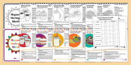 Hispanic Heritage Month Flipbook | Flipbook Activity to Print