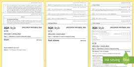 GCSE Jane Eyre Mini Exam Pack (teacher made) - Twinkl