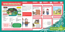 The Three Little Pigs Sensory Story (Teacher-Made) - Twinkl
