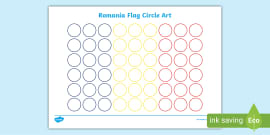 Romania Colouring Pages, Romania