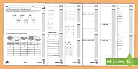 Year One Maths Tests for New Curriculum | Twinkl PDF