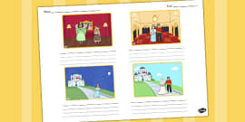 Aladdin Storyboard Template (teacher made) - Twinkl