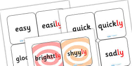 Suffix 'ly' Words KS1 | Adding Ly Rules PowerPoint