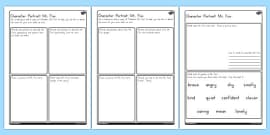 FREE! - Character School Report Card Differentiated Worksheet ...