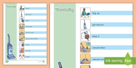 Twinkl Symbols: Using a Toaster Safely Visual Schedule