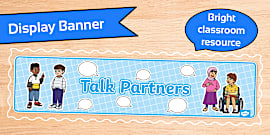 Talk Partners Editable Display Chart,talk partners
