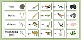 Tricky Words on Dinosaur