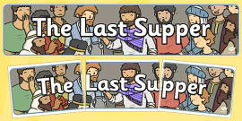 The Last Supper Word Search - The Last Supper activity