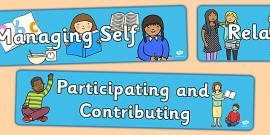 New Zealand Key Competencies Display Posters (teacher made)