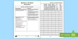 Year 2 Geography ACHASSK047 Assessment Tracker