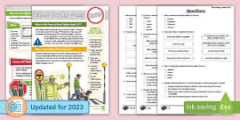 Road Safety Scenario Activity (Teacher-Made) - Twinkl