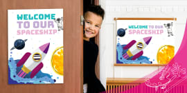 Inspirational Space Themed Poster Pack (teacher made)