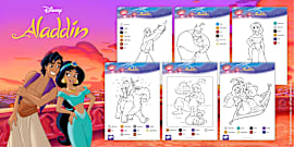 Aladdin Storyboard Template