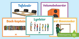 Die Middeleeue Vertoonplakkate (l'enseignant a fait)