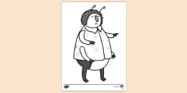 FREE! - Free Bug Colouring Page | Colouring Sheet - Twinkl