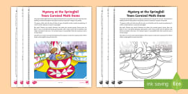 The Mystery of the Melting Ice Cream Math Project