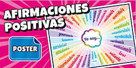 Póster: Afirmaciones Positivas