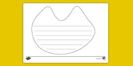 Alpaca Writing Template (teacher made) - Twinkl