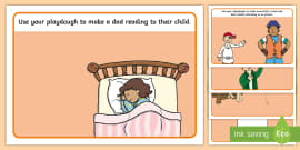 Mother's Day Playdough Mats (teacher made)