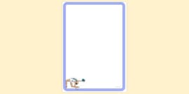 FREE! - Big Ball Page Border | Primary Resources | Twinkl