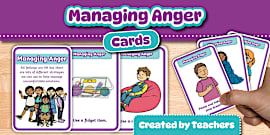 Describing Anger Activity Sheet - PSHE Emotions