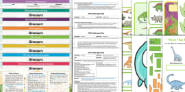 Dinosaurs Continuous Provision Planning Ideas (Ages 2-4)