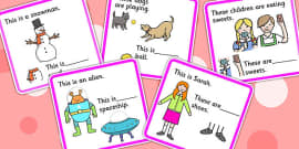 Personal Pronoun Picture Cards