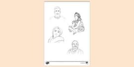 People Colouring | Colouring Sheets (teacher made) - Twinkl