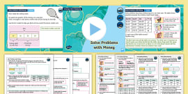 LKS2 British Money Maths Mastery Challenge Cards - Twinkl