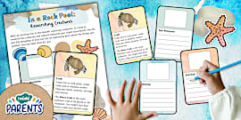 KS2 Rock Pooling Identification Checklist Worksheet