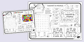 Indonesian School Activity Sheet