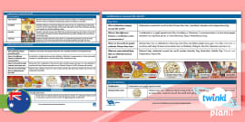 Year 3 HASS History Australia's Celebrations Unit Pack 2
