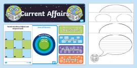 KS1 Newsroom Display Zone of Relevance Display Poster