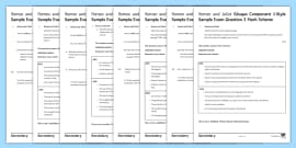 Romeo and Juliet Exam Pack | Romeo and Juliet | Beyond