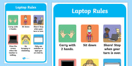 iPad Rules Display Posters