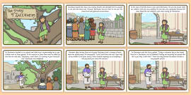 Zacchaeus the Tax Collector Bible Story PowerPoint - bible