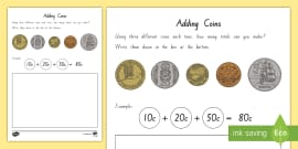 Money Bingo to 1 Dollar Using 10c, 20c, 50c coins