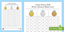 Winter Sports Sentence Construction Activity Sheets - winter