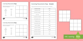 Converting Measurements Worksheet - KS2 Maths Resource