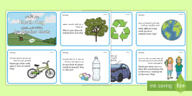 KS1 Earth Day: Ice Breaker Cards (teacher made) - Twinkl