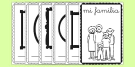 Pósters La familia (teacher made)