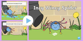 Incy Wincy Spider Prop Craft Instructions PowerPoint - craft