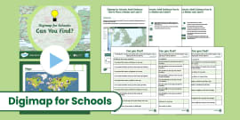 FREE! - KS2 Digital Mapping: Grid References - Twinkl - KS2