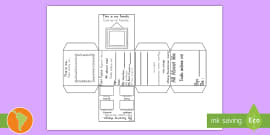 All About Me Selfie Writing English/Spanish (Teacher-Made)